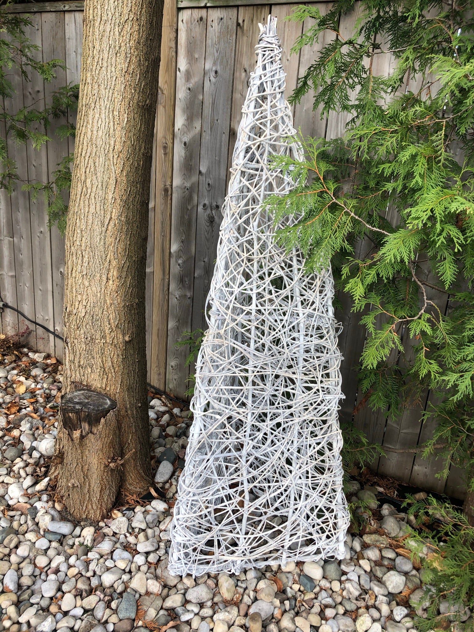 Obelisk Rattan Tree - X-large | Maedoc Homes Inc.